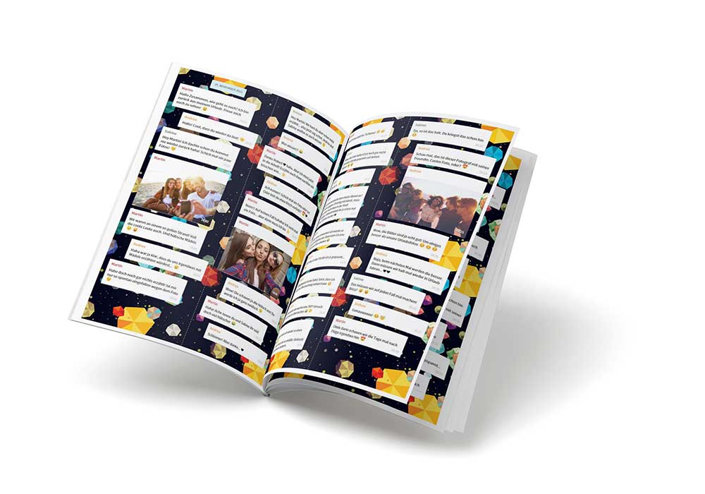 The travel WhatsApp book of your holiday adventures