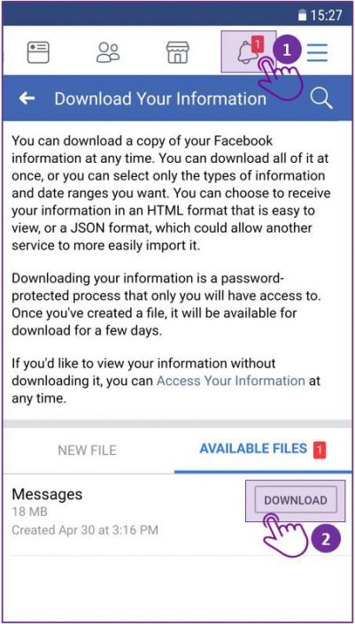 Download Facebook Messenger Chat History: How To